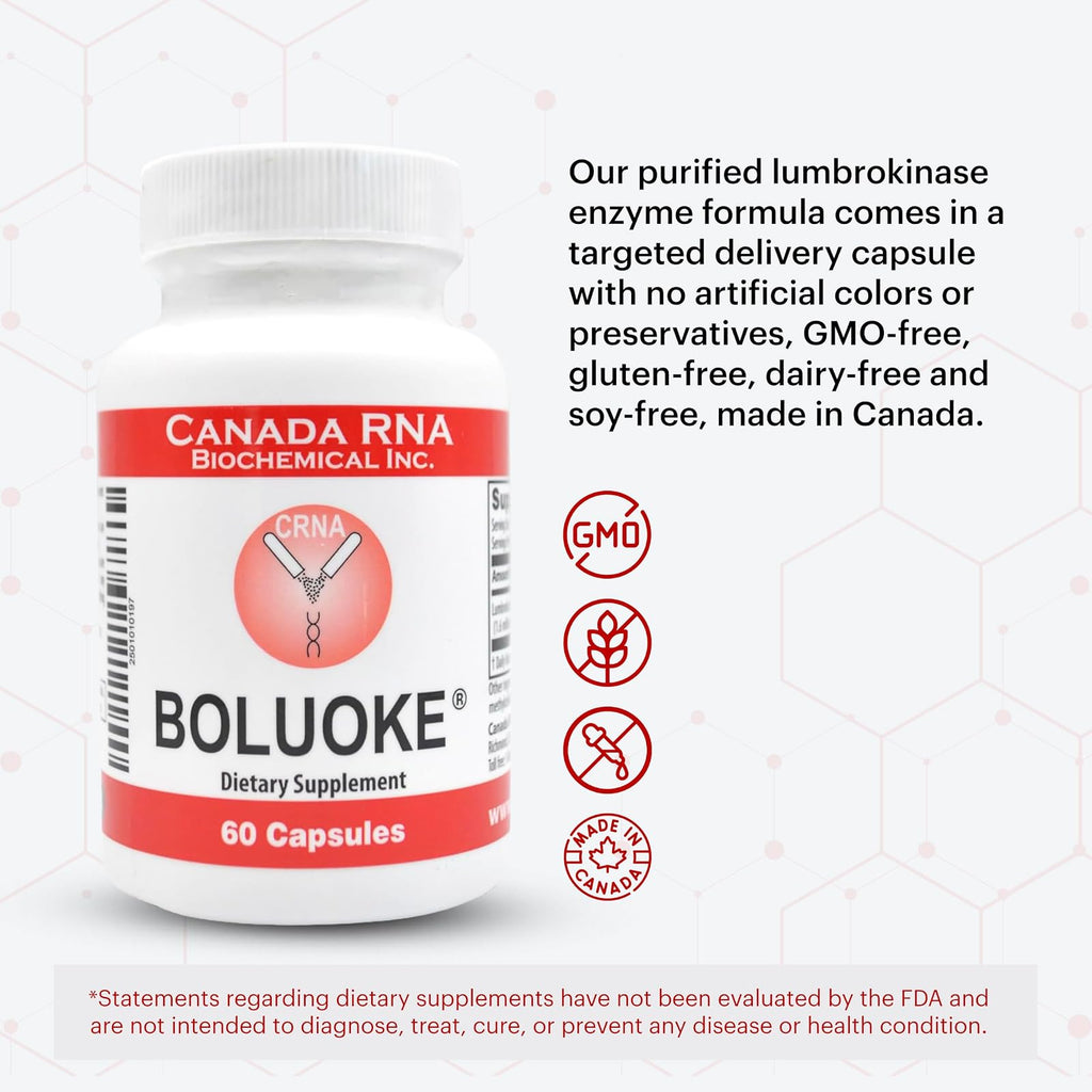 Boluoke capsules for active lifestyles
