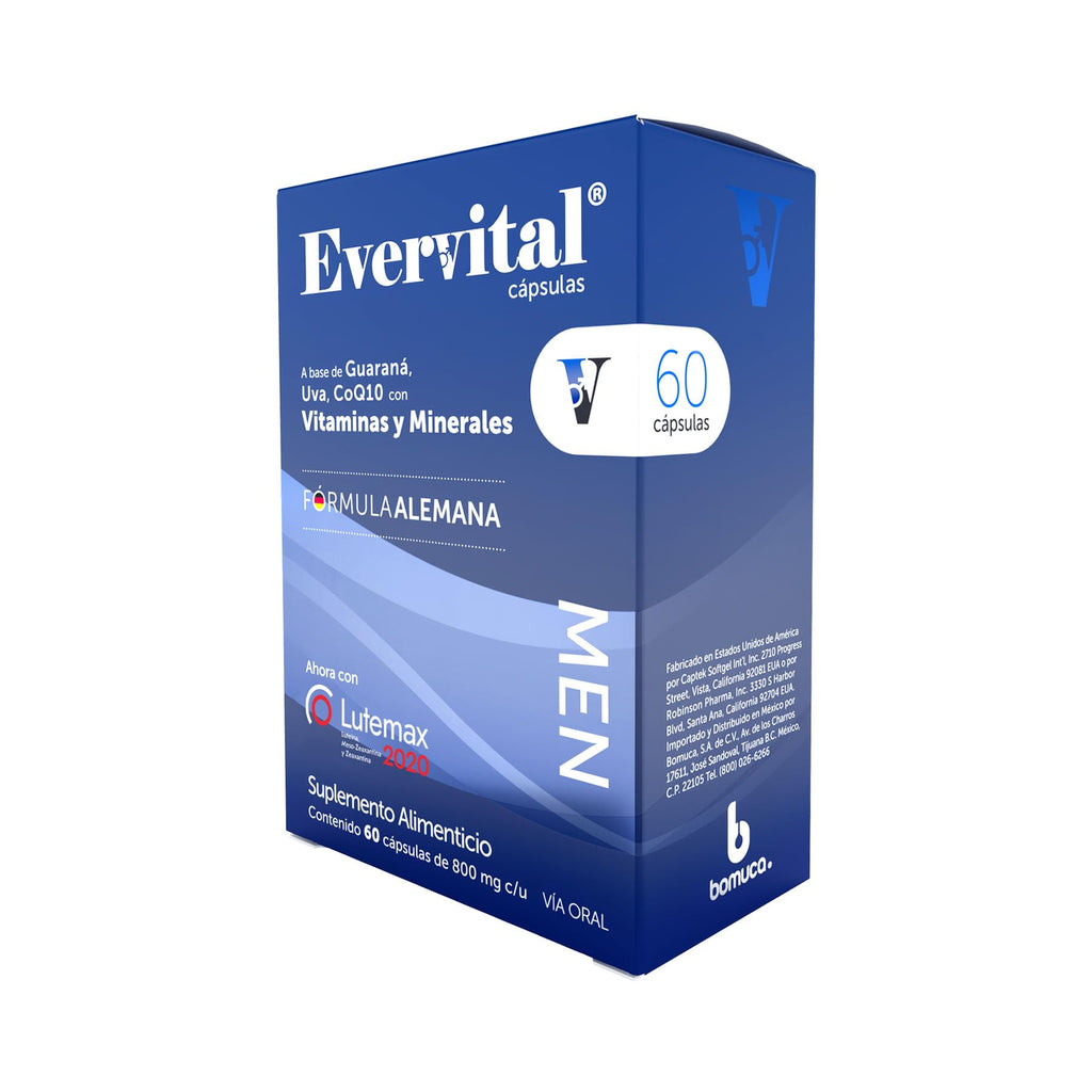 Bomuca Evervital men vitamin capsules