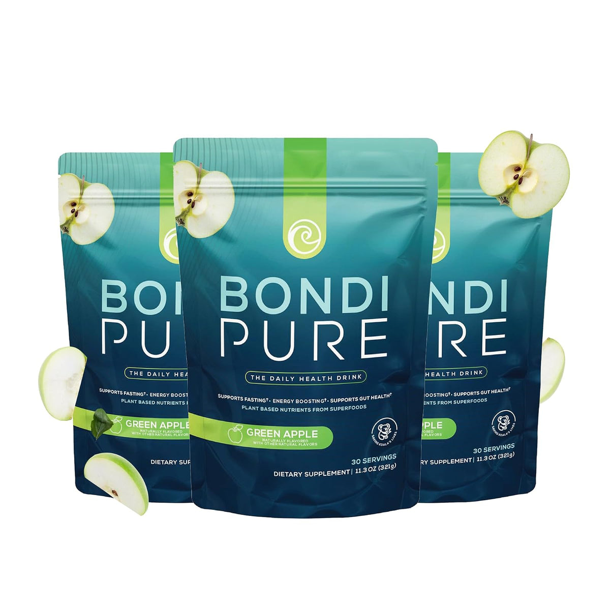 Bondi Pure detox drink green apple