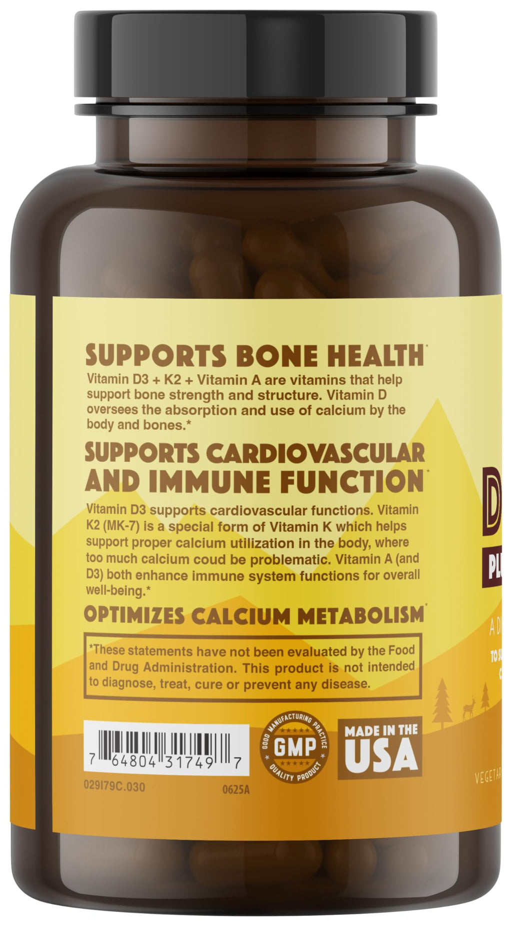 Bone and immune support formula