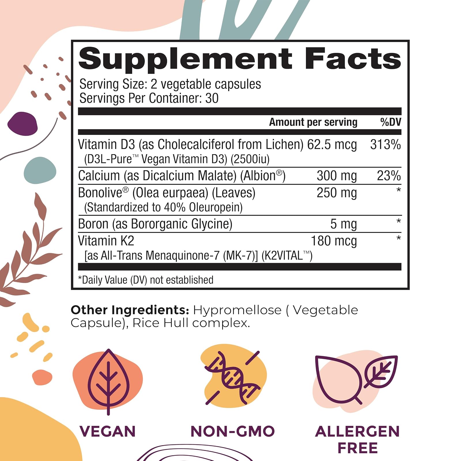 Bone and joint support formula