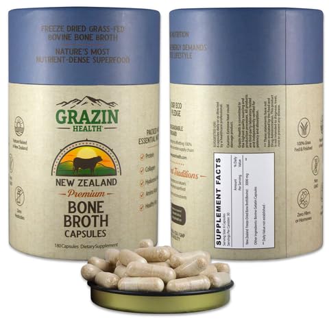 Bone Broth 3000 mg capsules for wellness