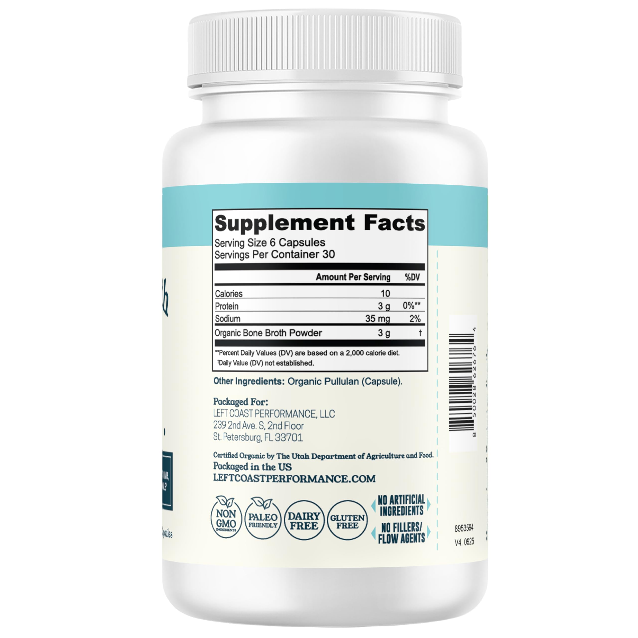 bone broth capsules for daily nutrition