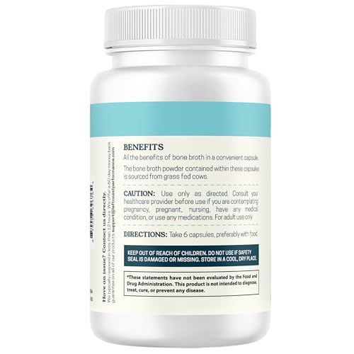 bone broth capsules for holistic health