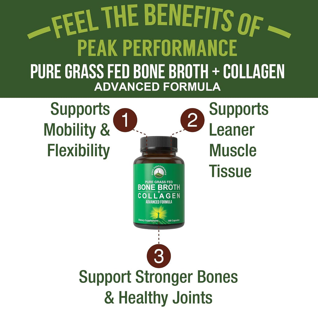 Bone broth collagen for healthy skin