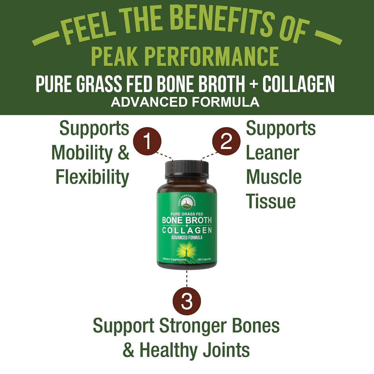 Bone broth collagen for healthy skin