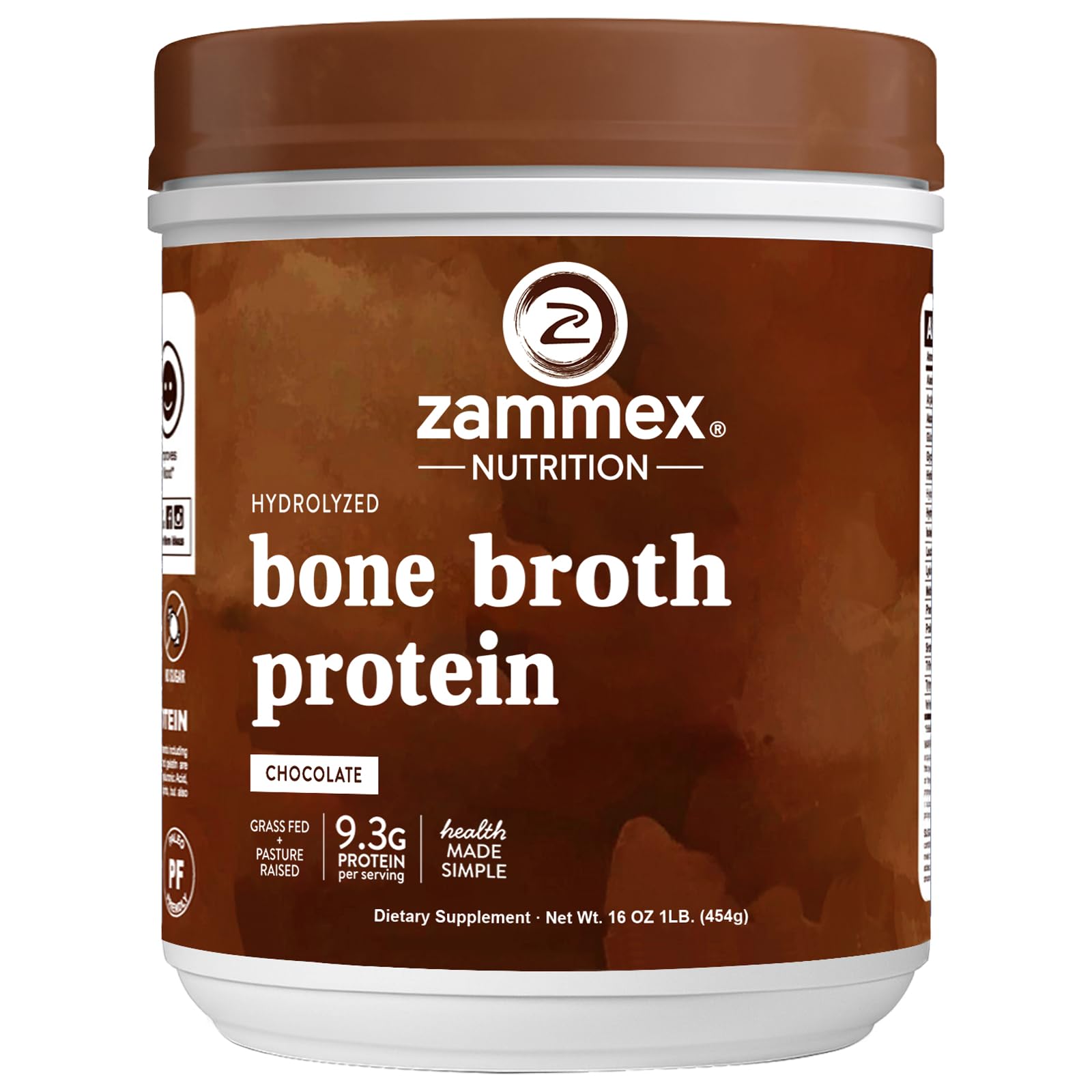Bone broth protein hot chocolate