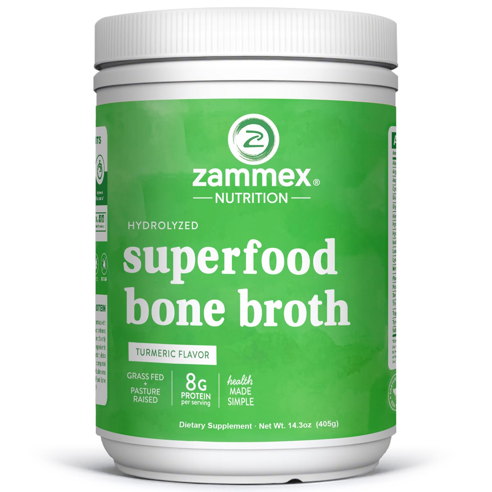 bone broth protein powder with turmeric