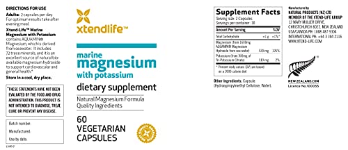 Bone density support with marine magnesium