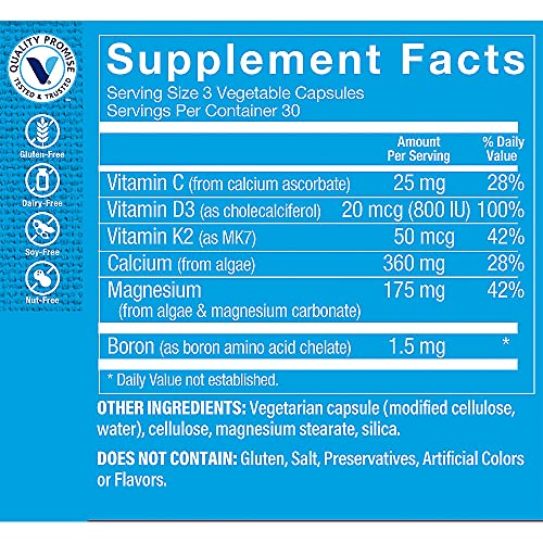 bone health formula with D3 and K2