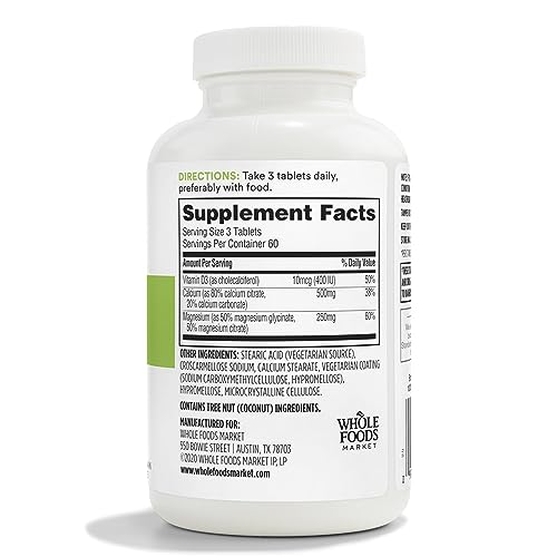 Bone health supplement with calcium