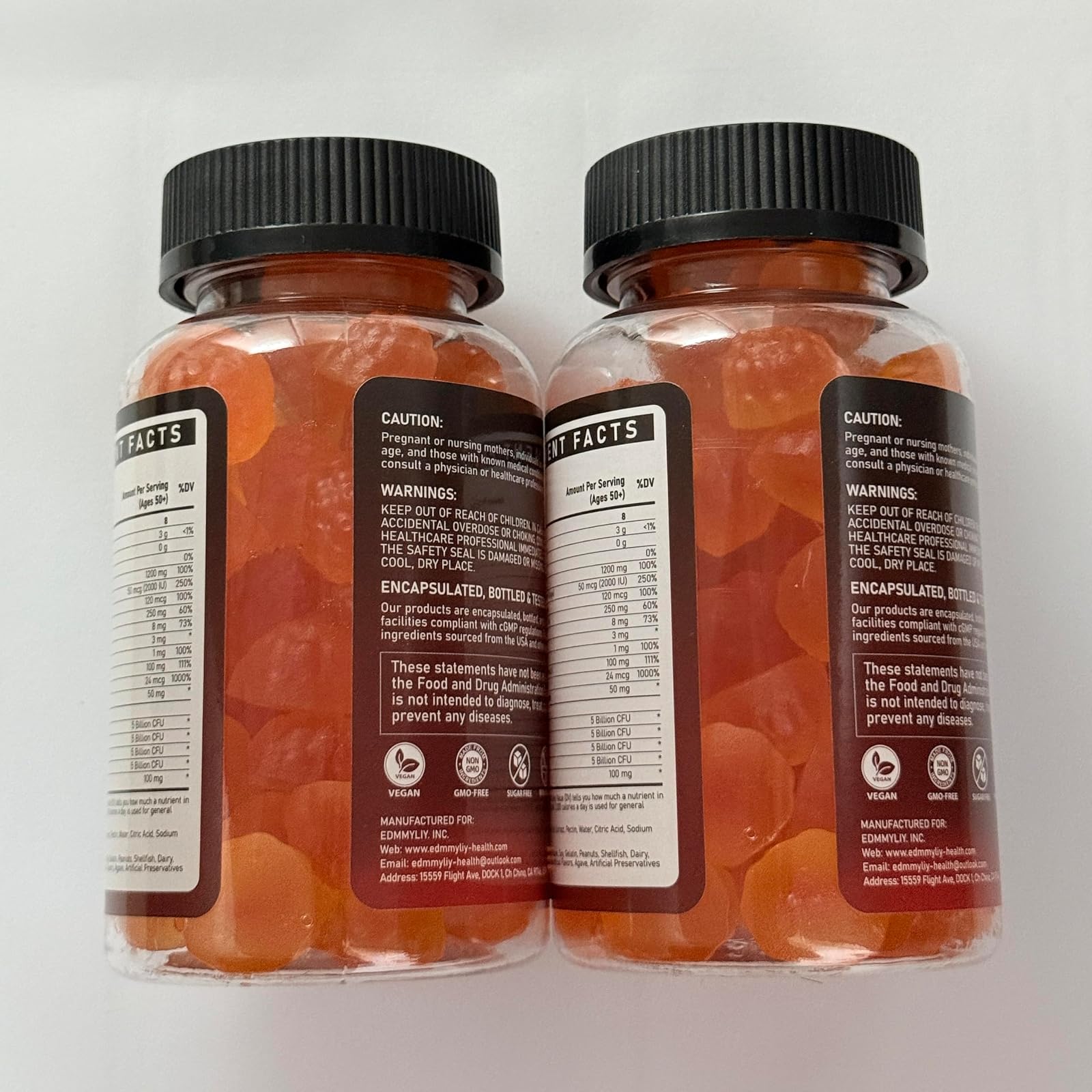 Bone health support chewable gummies