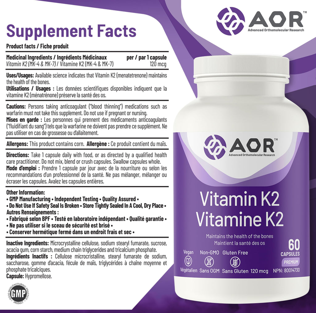 Bone health support with AOR