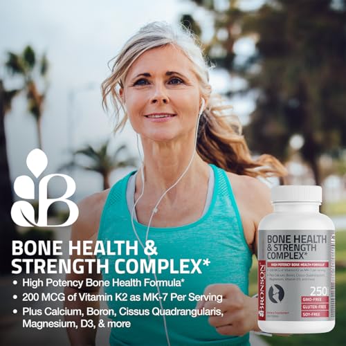 Bone health support with Bronson supplements