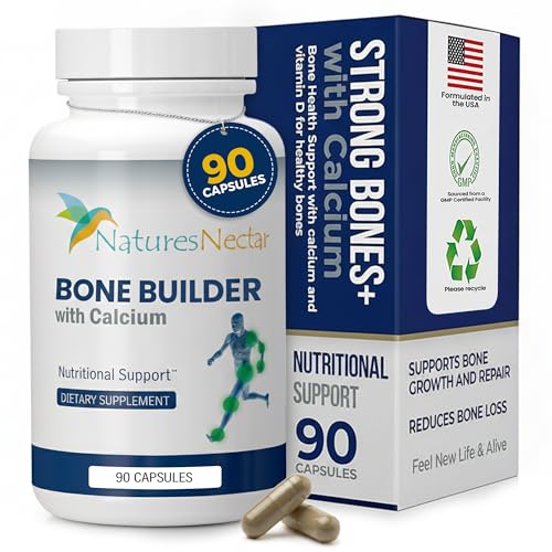 Bone health support with calcium capsules