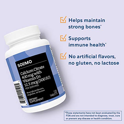 Bone health support with calcium citrate