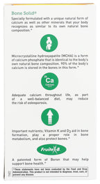 Bone health support with calcium MCHA
