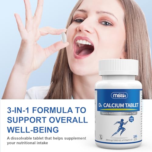 bone health support with calcium tablets