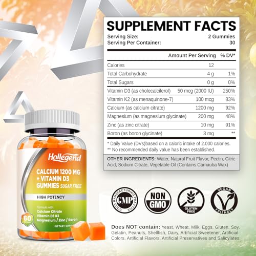bone health support with calcium