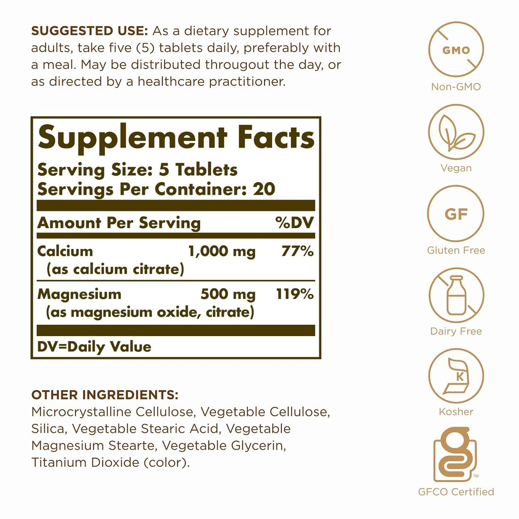 Bone health support with calcium