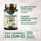 Bone health support with calcium