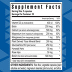 Bone health support with calcium