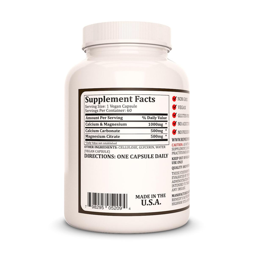 Bone health support with calcium