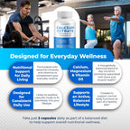 bone health support with calcium