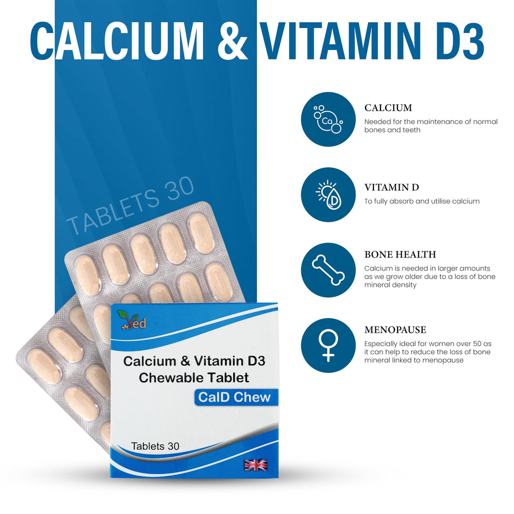 bone health support with calcium