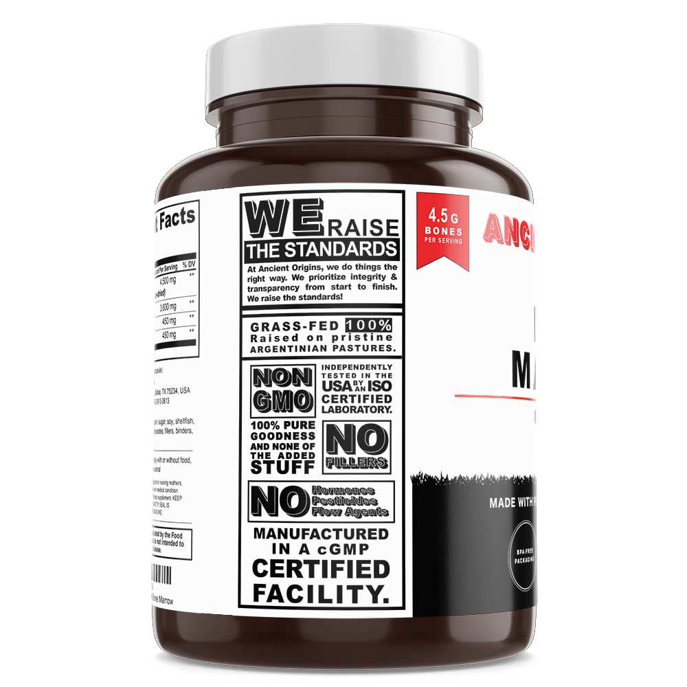 Bone health support with capsules