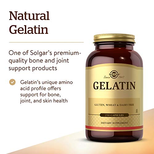 Bone health support with gelatin