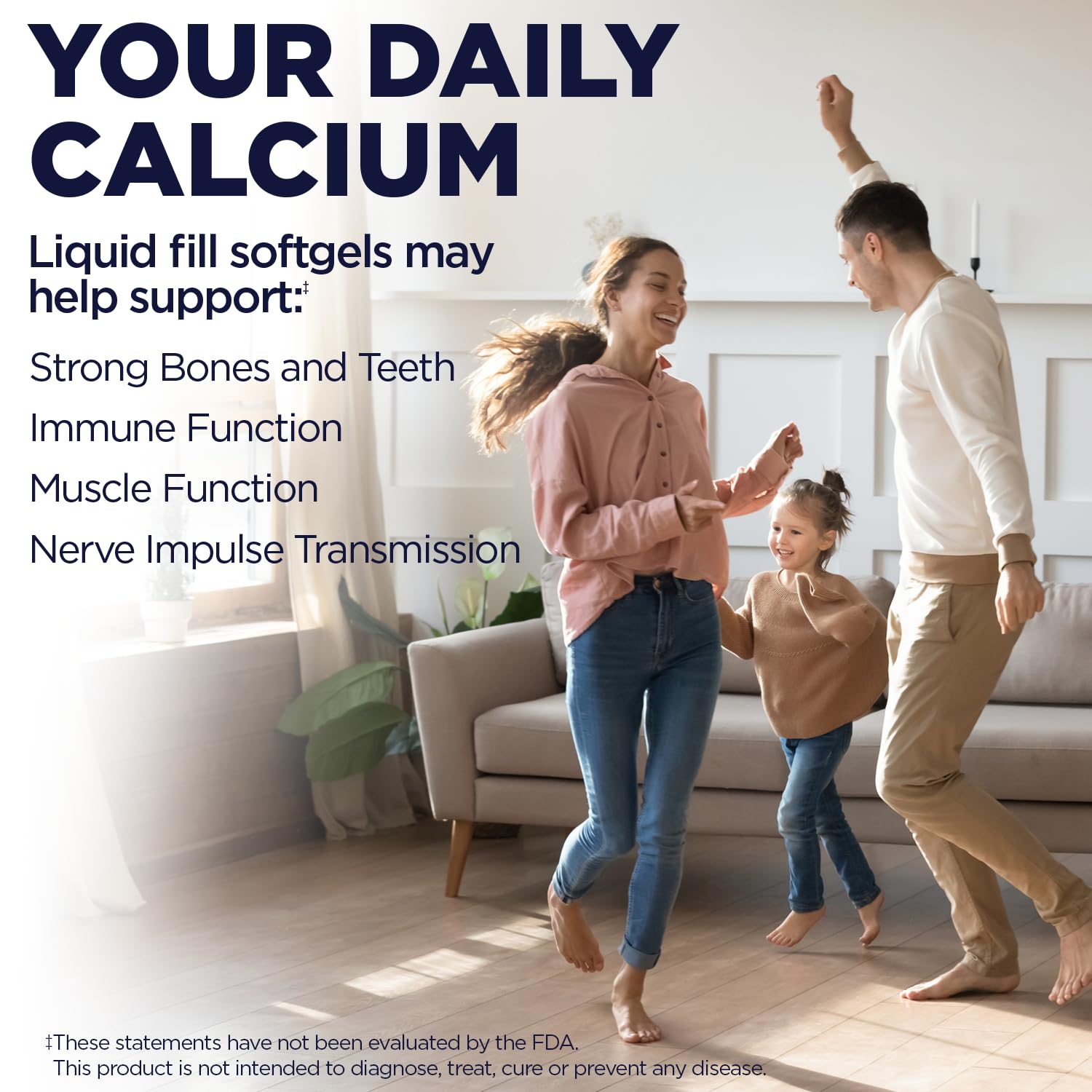 Bone health support with KAL calcium