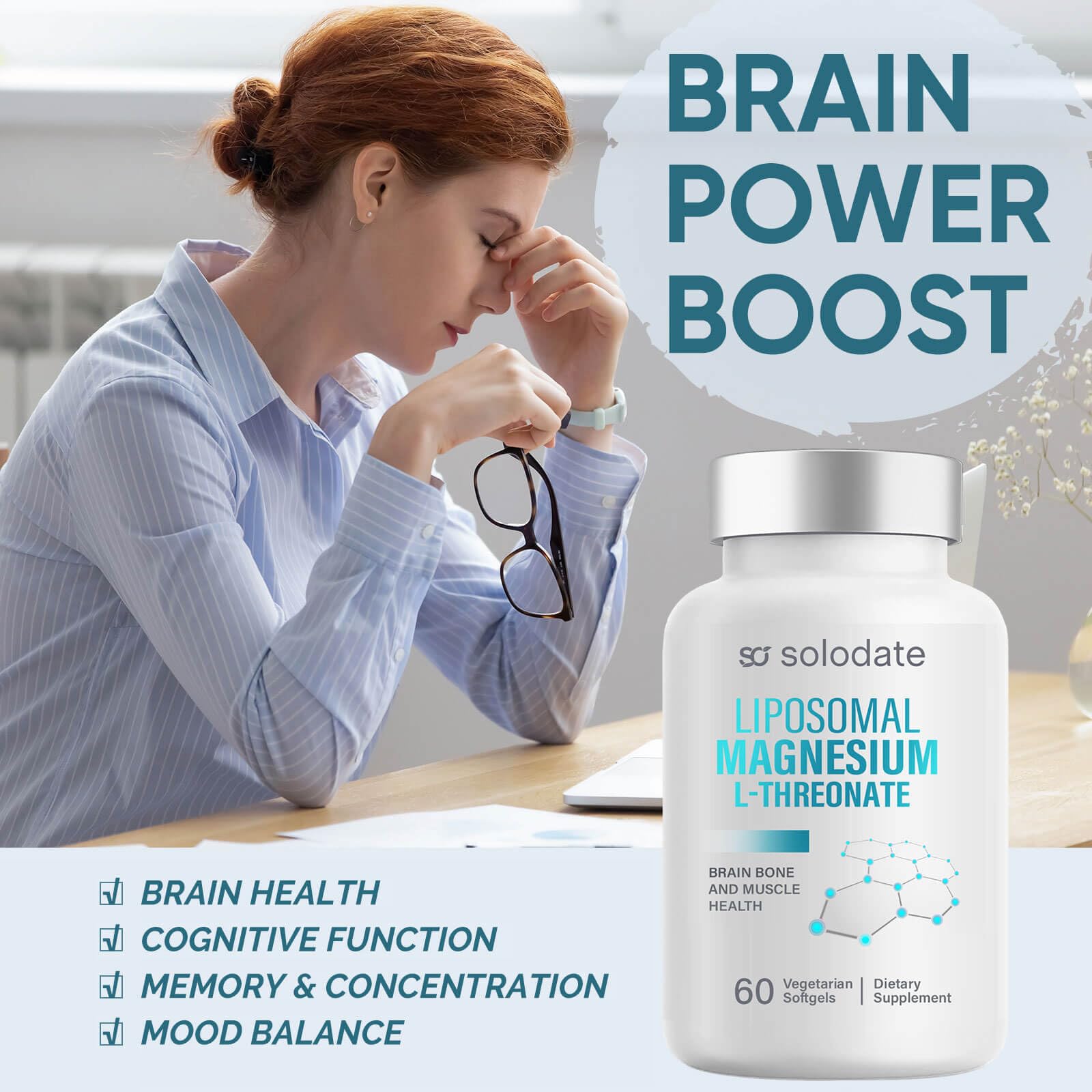 Bone health support with magnesium
