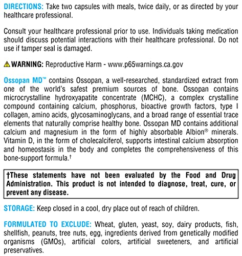 Bone health with calcium and magnesium