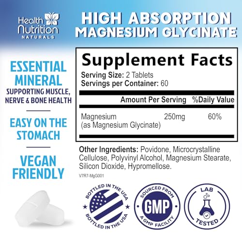 Bone health with magnesium glycinate