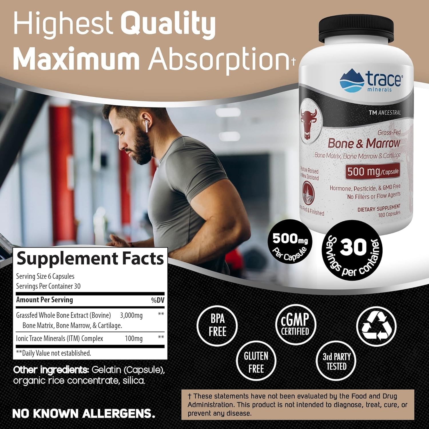 Bone matrix and marrow benefits