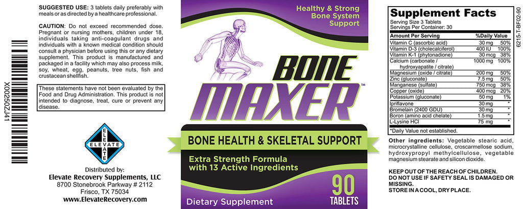Bone-Maxer for optimal bone density