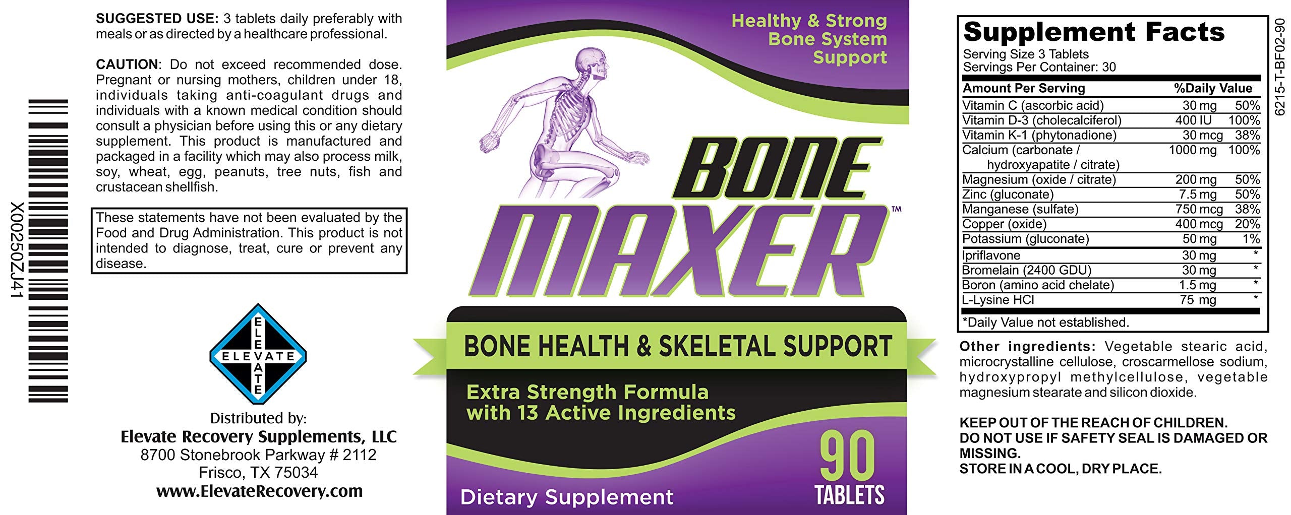 Bone-Maxer for optimal bone density