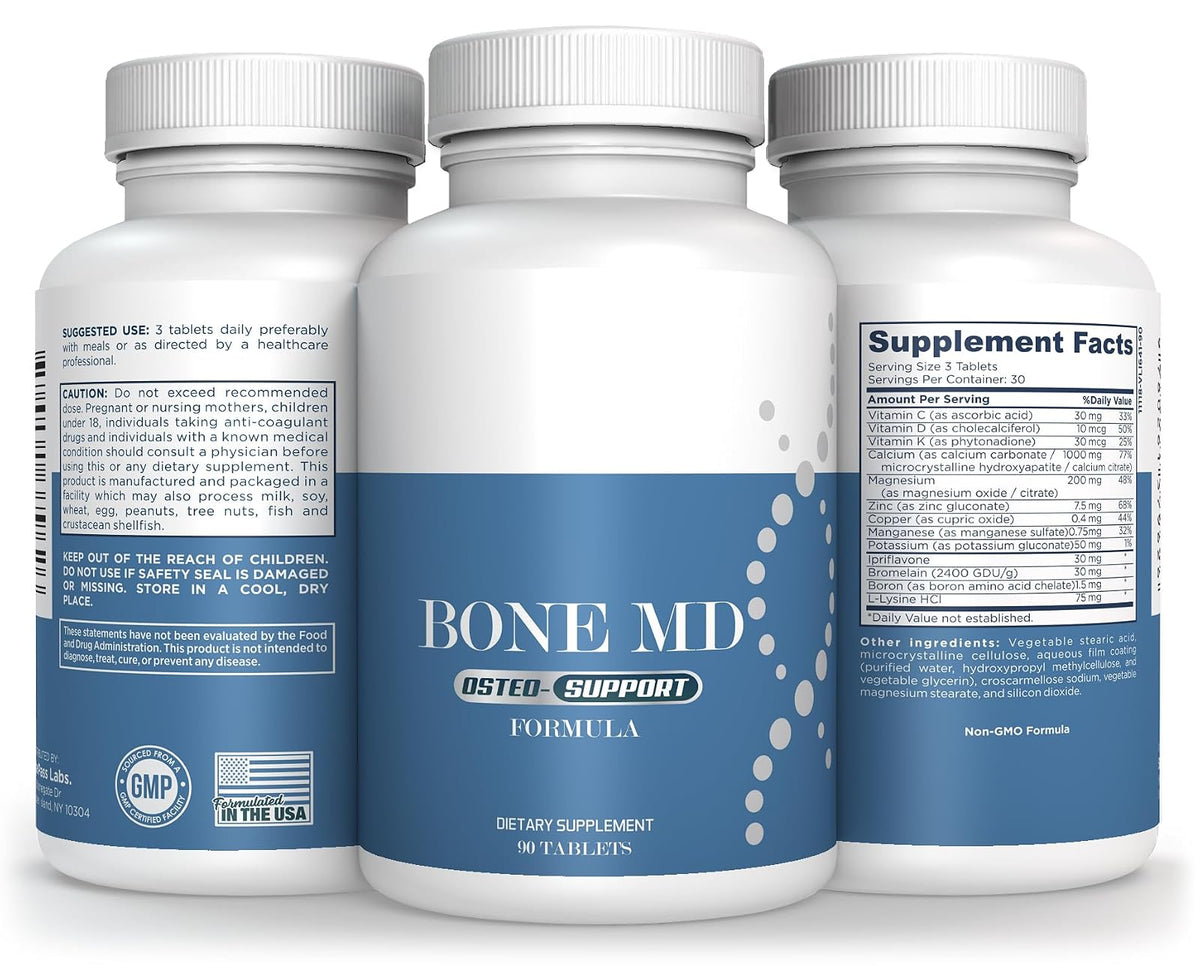 Bone MD multivitamins for daily nutrition