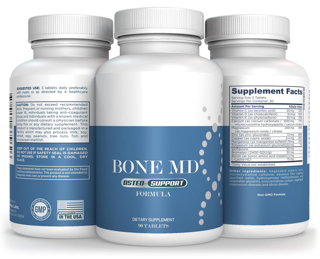 Bone MD Osteo daily vitamin routine
