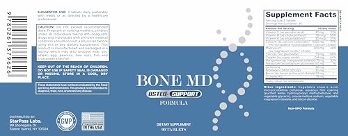 Bone MD Osteo dietary supplement benefits