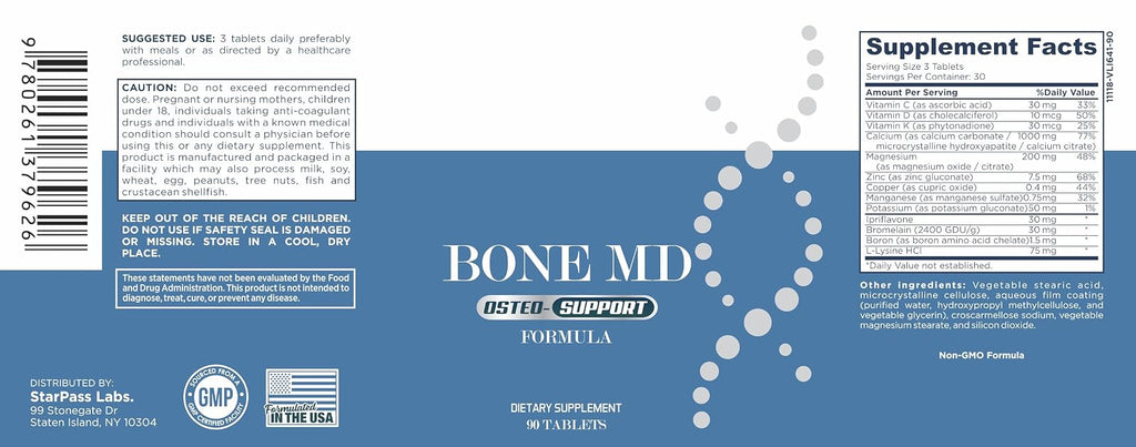 Bone MD Osteo Strength supports strong bones