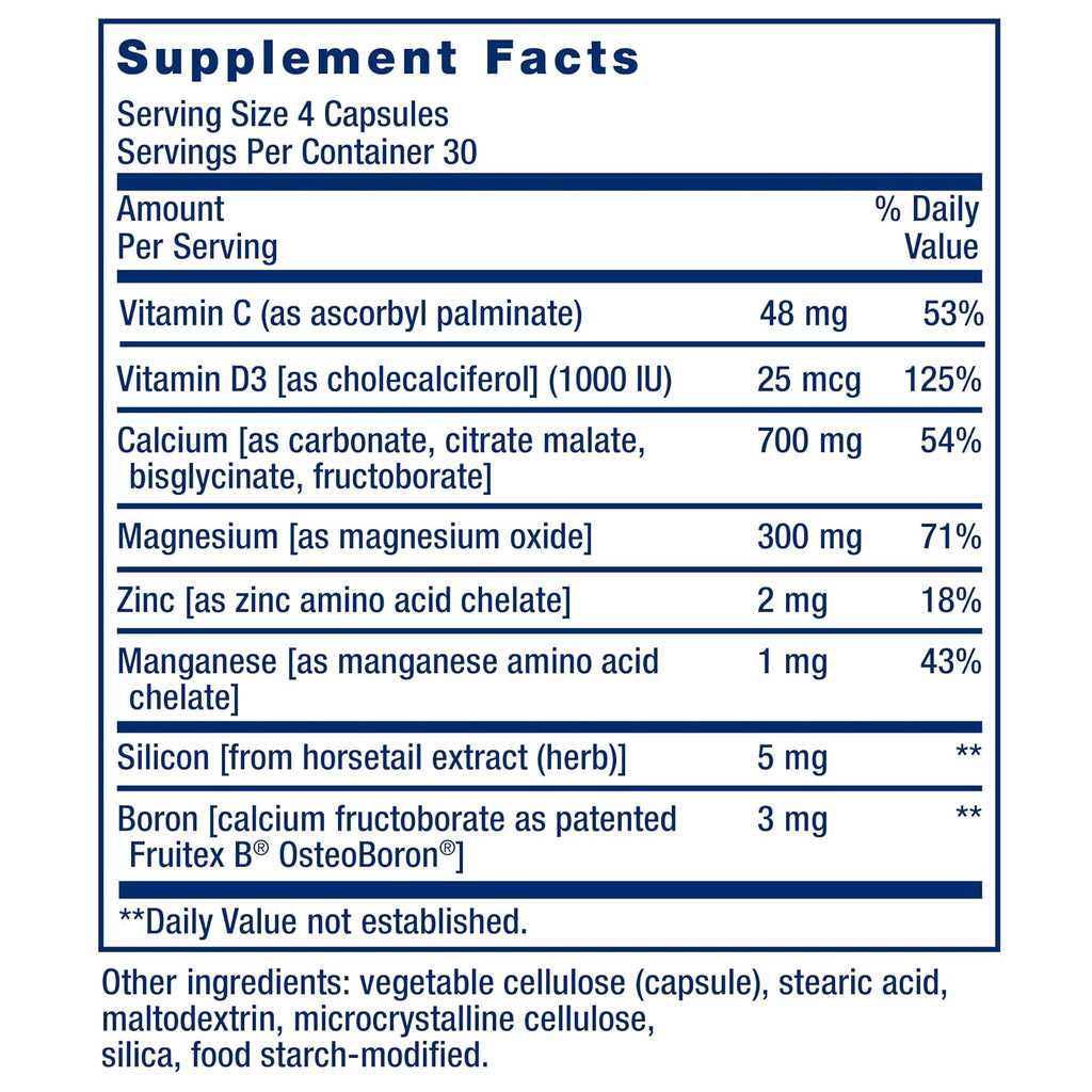 Bone Restore calcium citrate for optimal health