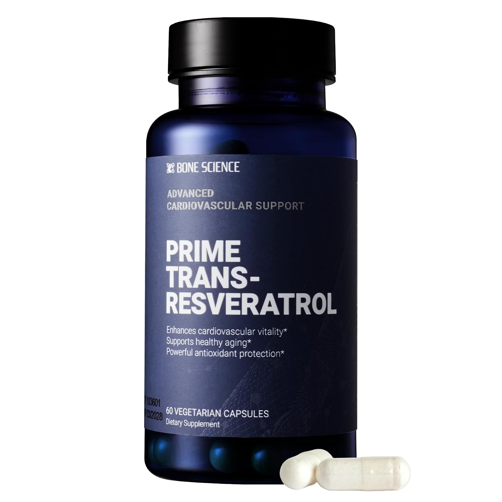BONE SCIENCE Trans-Resveratrol antioxidant support