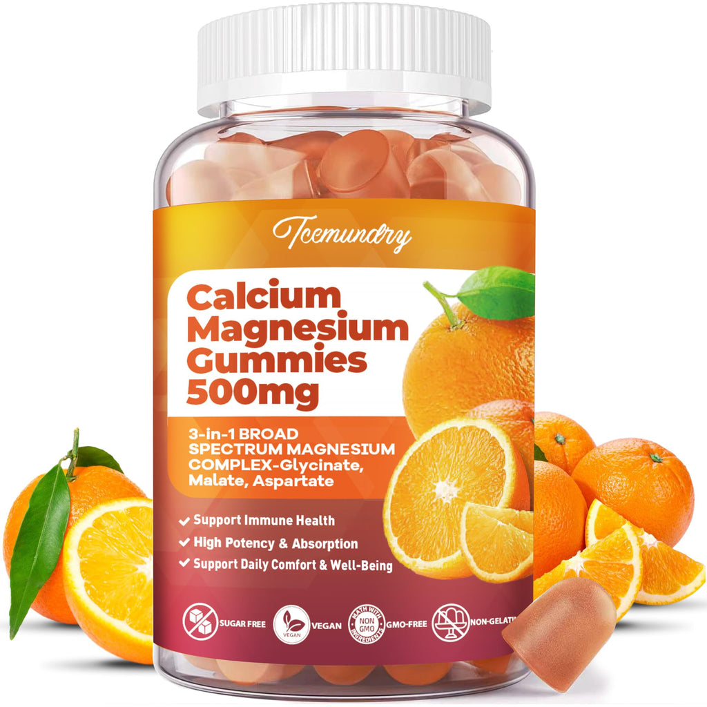 Bone strength support gummies with vitamin D3