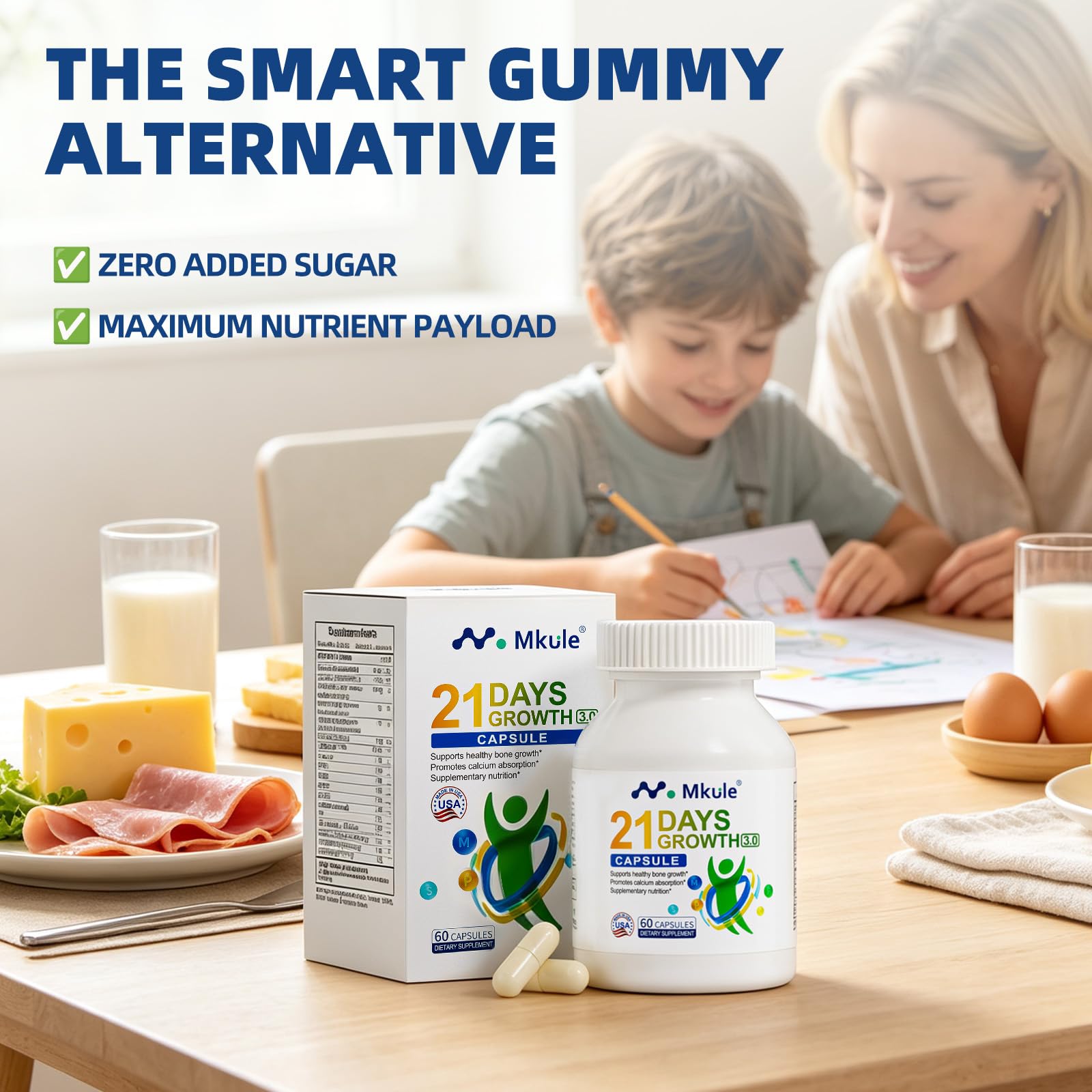 Bone strength support multivitamins