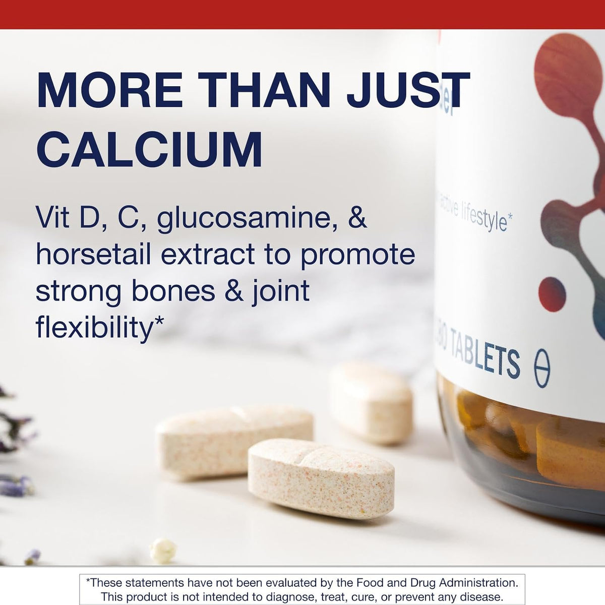 Bone strength support with calcium citrate