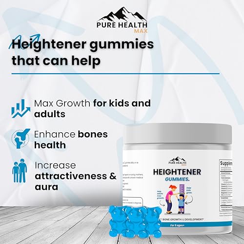 Bone strength support with Heightener Gummies