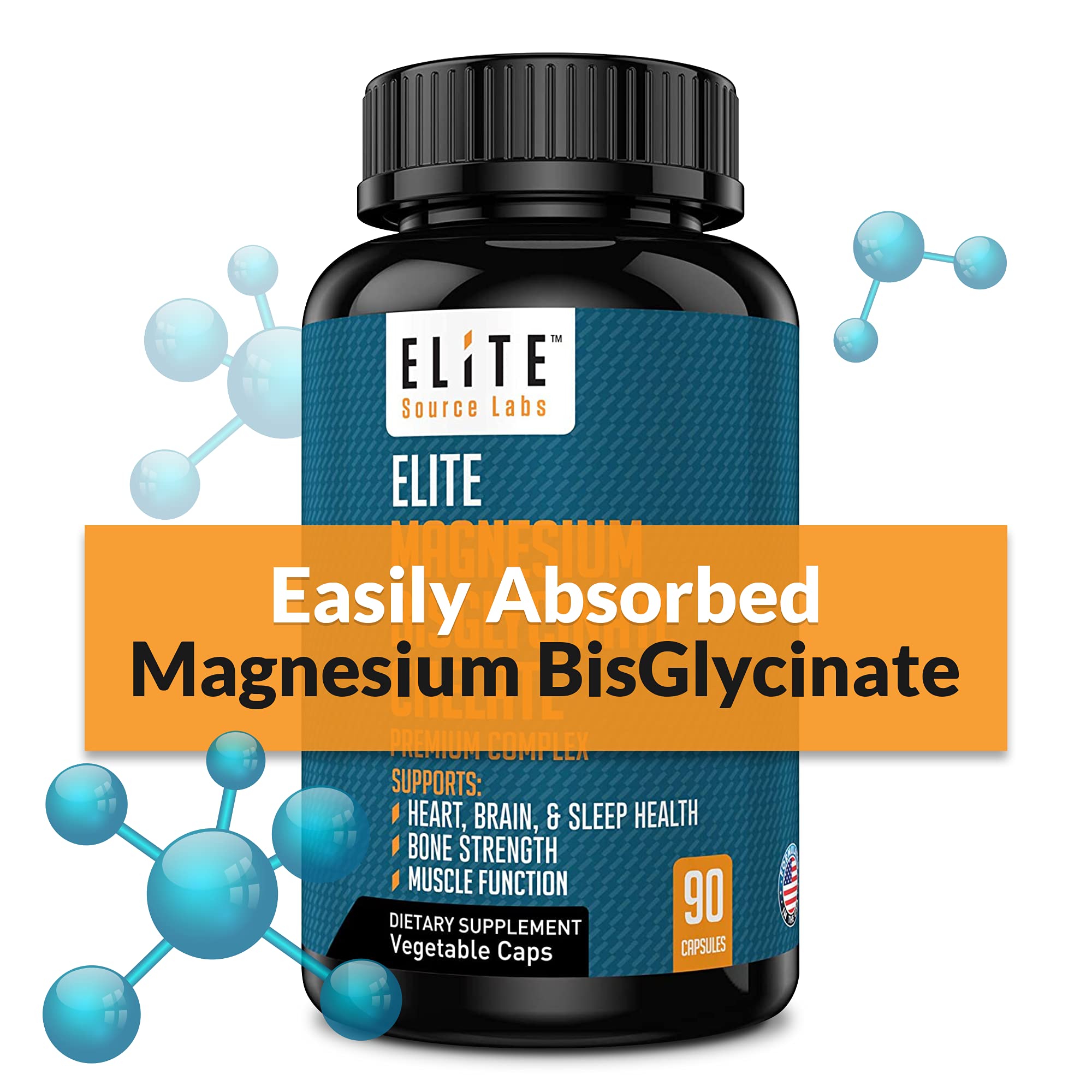 Bone strength support with magnesium bisglycinate