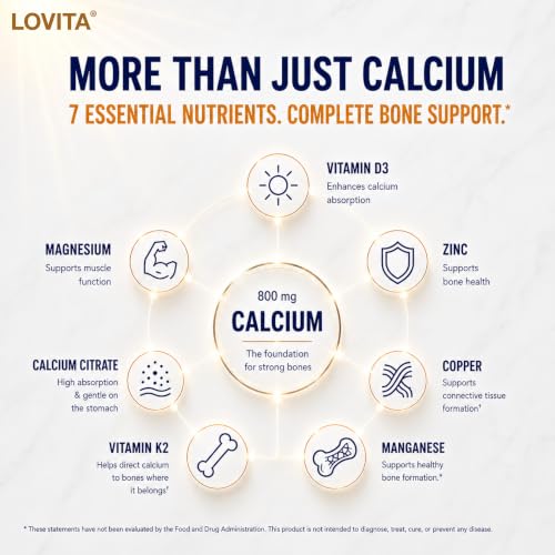 bone support with LOVITA calcium